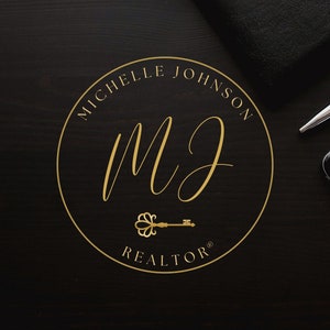 Real Estate Logo Design, Luxury House Editable Canva Logotemplate, DIY ...