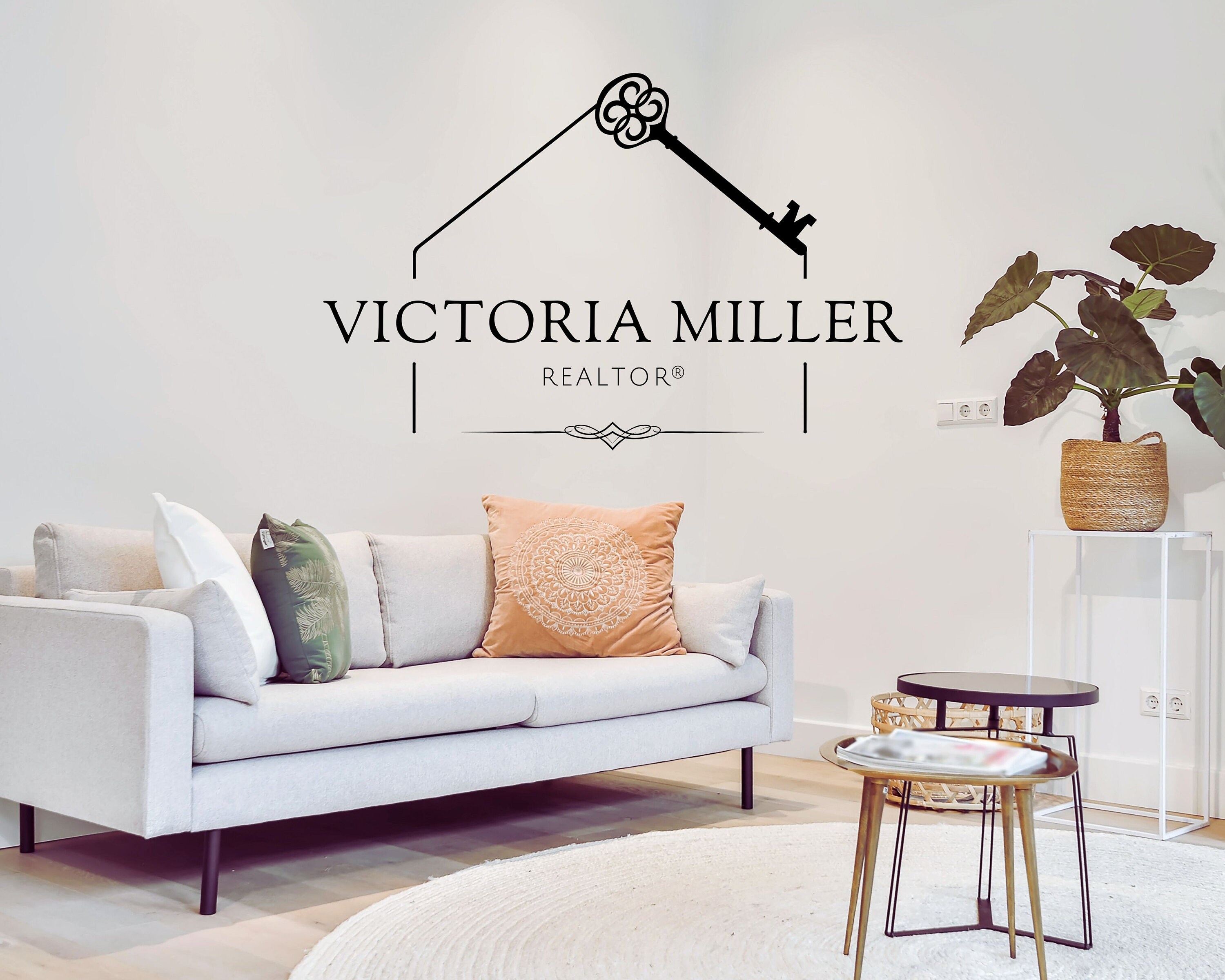 Realtor Logo Design, Luxury House, Editable Canva Template - Etsy