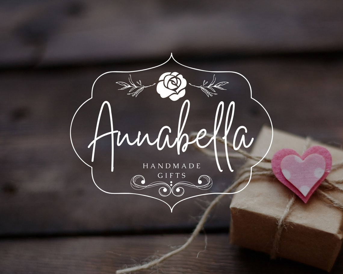 DIY Craft Boutique Logo, Vintage Badge Editable Canva Template - Etsy