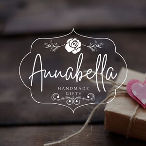 DIY Craft Boutique Logo, Vintage Badge Editable Canva Template - Etsy