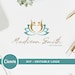 Lotus Human Canva Logo Template, DIY Wellness Design - Etsy