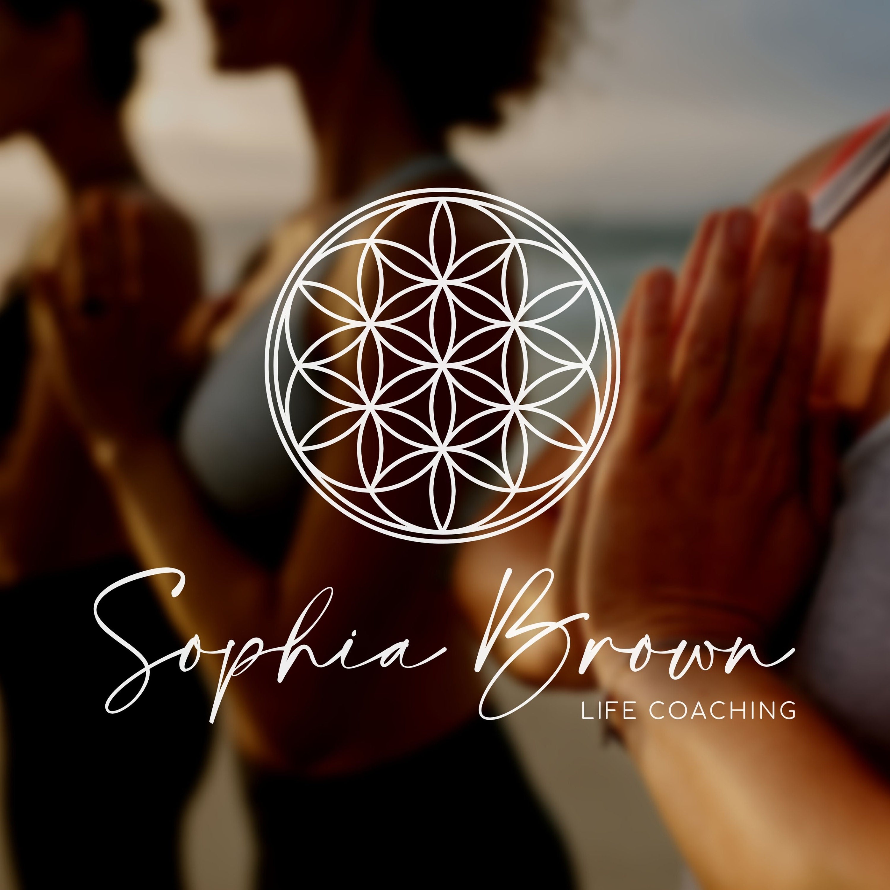 Flower of Life Editable Logo, Instant Access, DIY Canva Template Logo ...