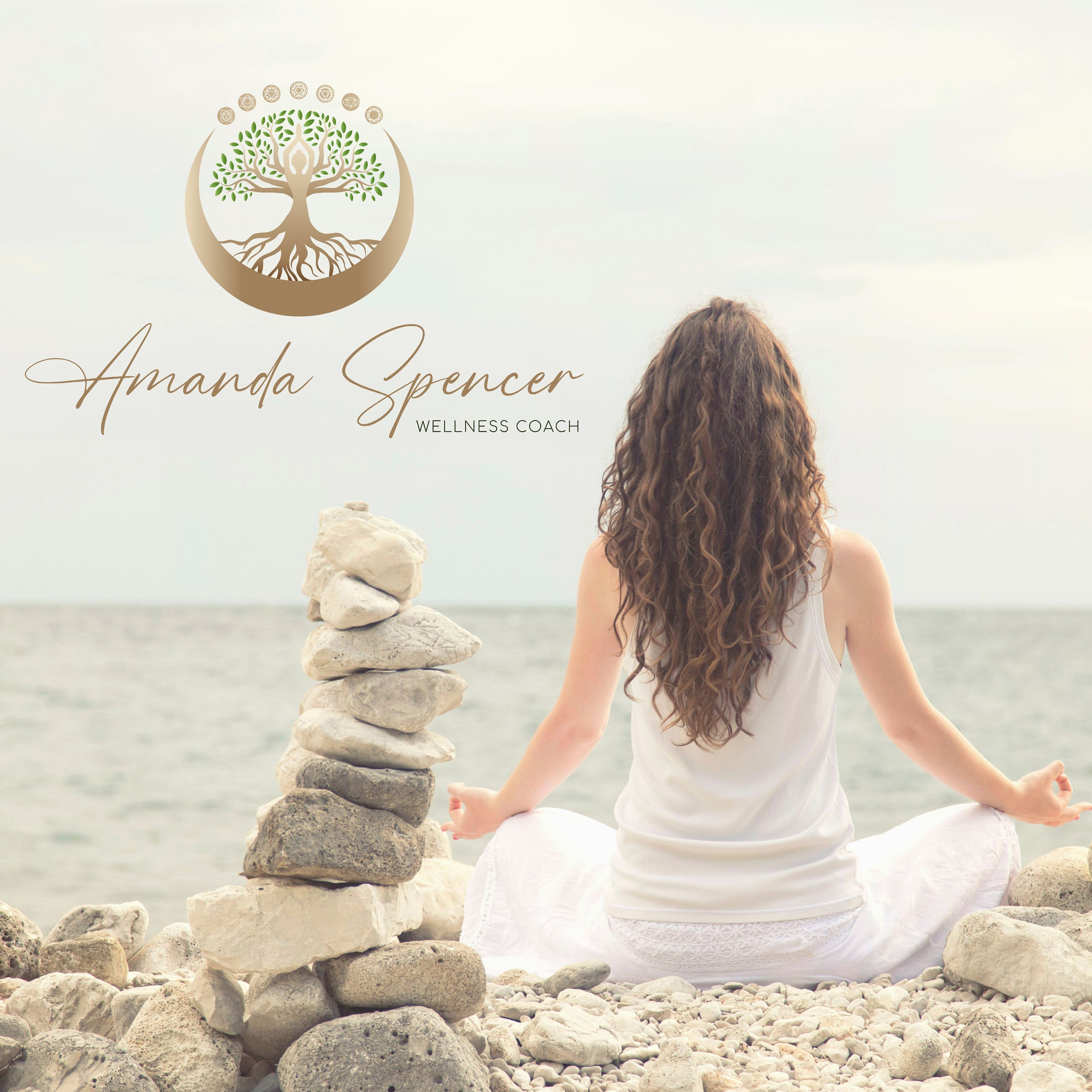 Tree of Life Woman Logo, Chakras Wellness Canva Template (DIY Editable ...