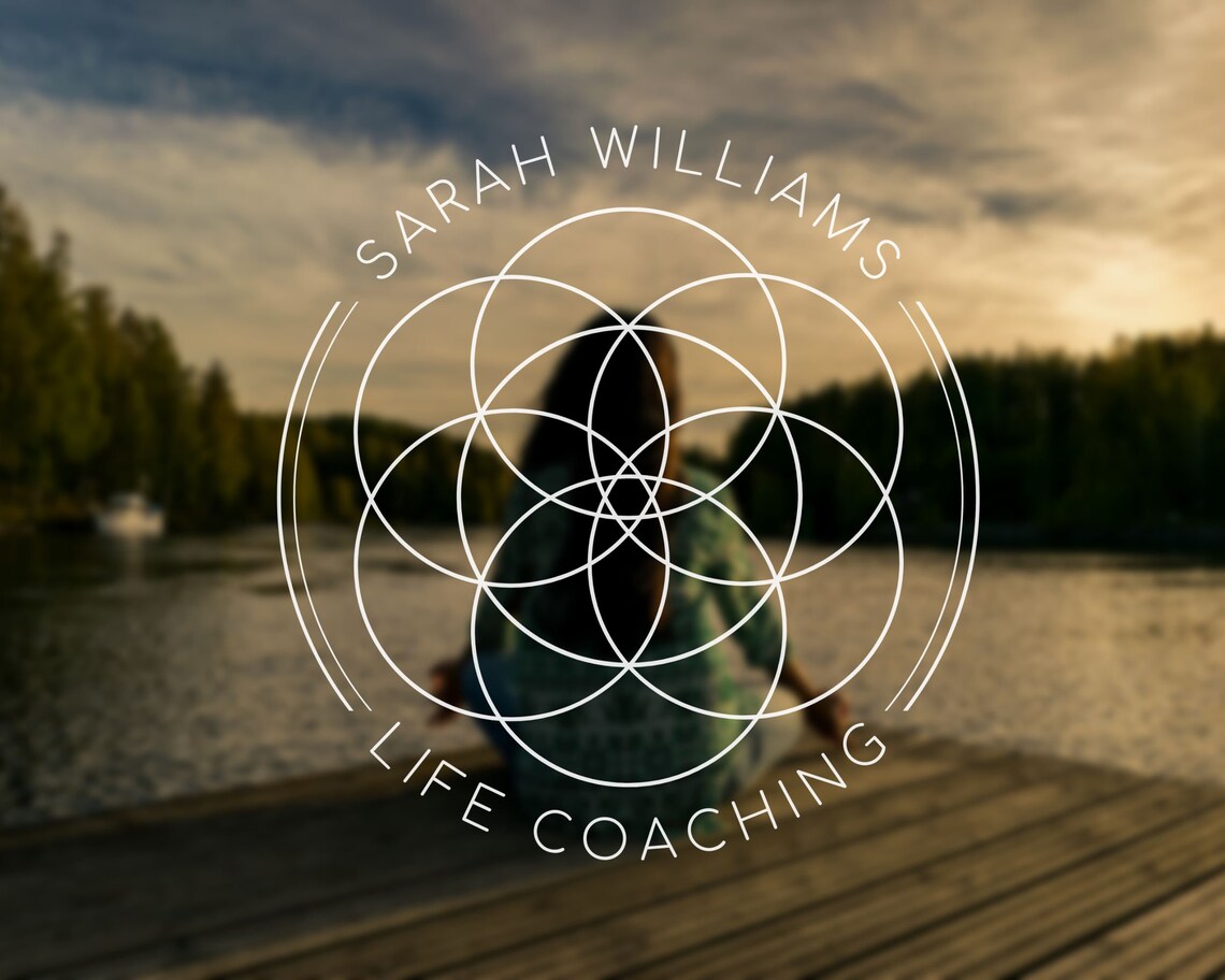 Flower of Life Canva Logo Template, DIY Mandala Editable Design - Etsy
