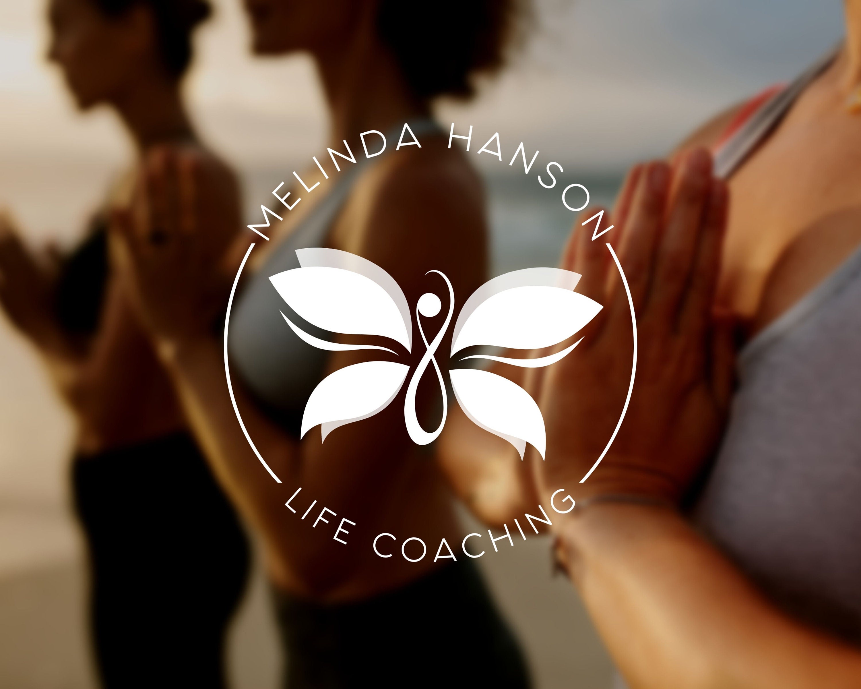 Butterfly Infinity DIY Editable Logo, Wellness Spiritual Canva Logo ...