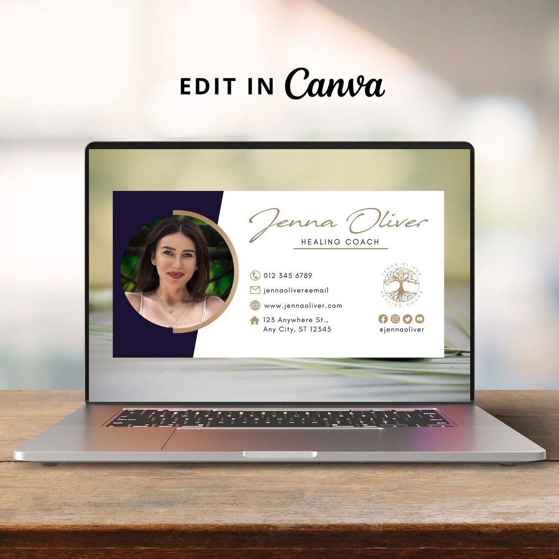 Editable Email Signature Template, Canva Design (digital Download) - Etsy