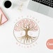 Tree of Life Canva Logo Template, Tree Editable Logo, DIY Life Coaching ...