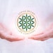 Flower of Life Logo, Spiritual Business Template (DIY Canva) - Etsy
