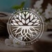Tree Roots Mandala Logo, Tree of Life Canva Logo, DIY Life Coaching ...