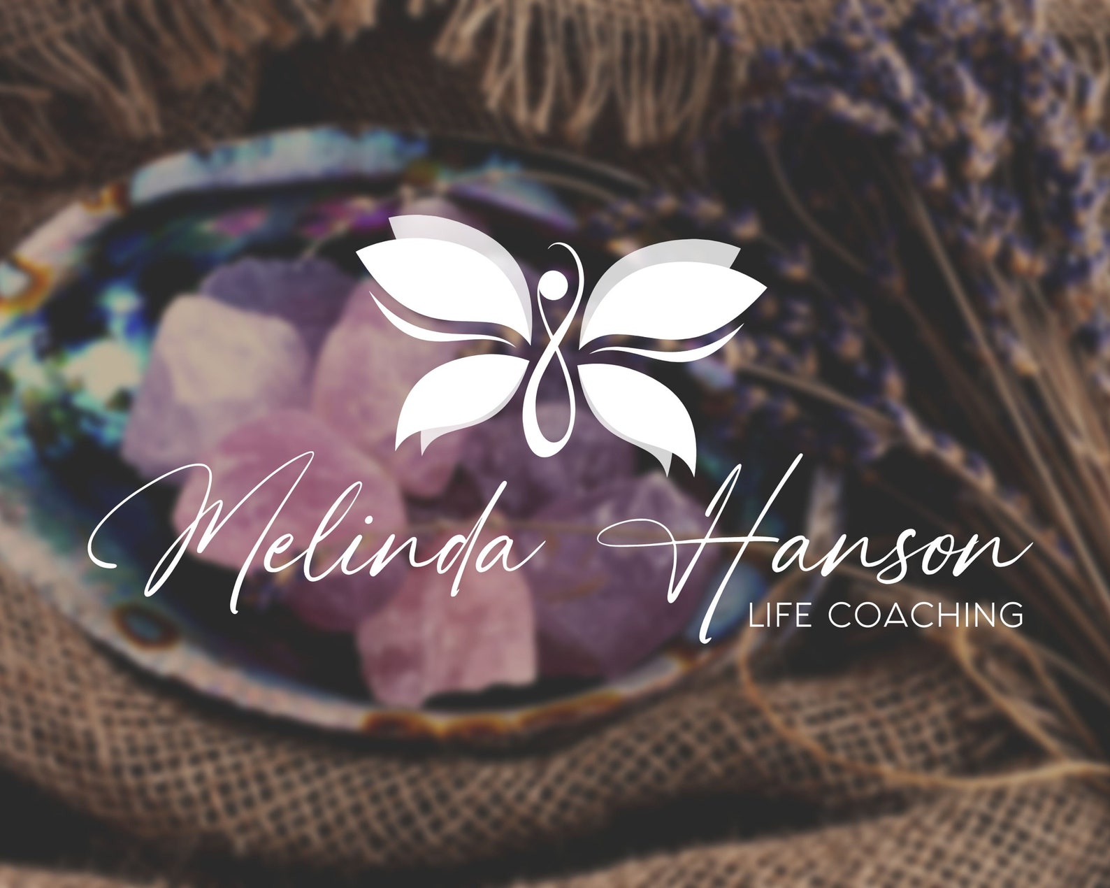 Butterfly Wellness Logo, Spiritual Canva Template (DIY Editable) - Etsy