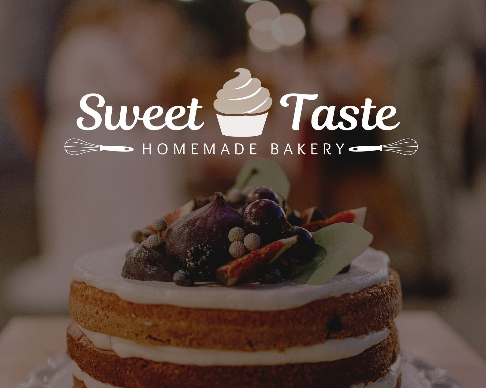 Bakery Canva Logo Template, DIY Cupcake Editable Logo, Small Business ...