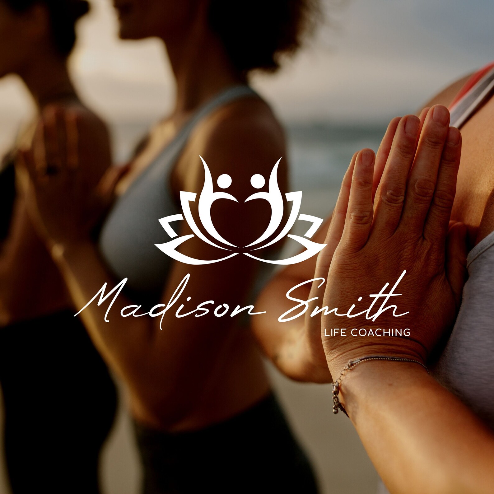 Lotus Human Canva Logo Template, DIY Wellness Design - Etsy