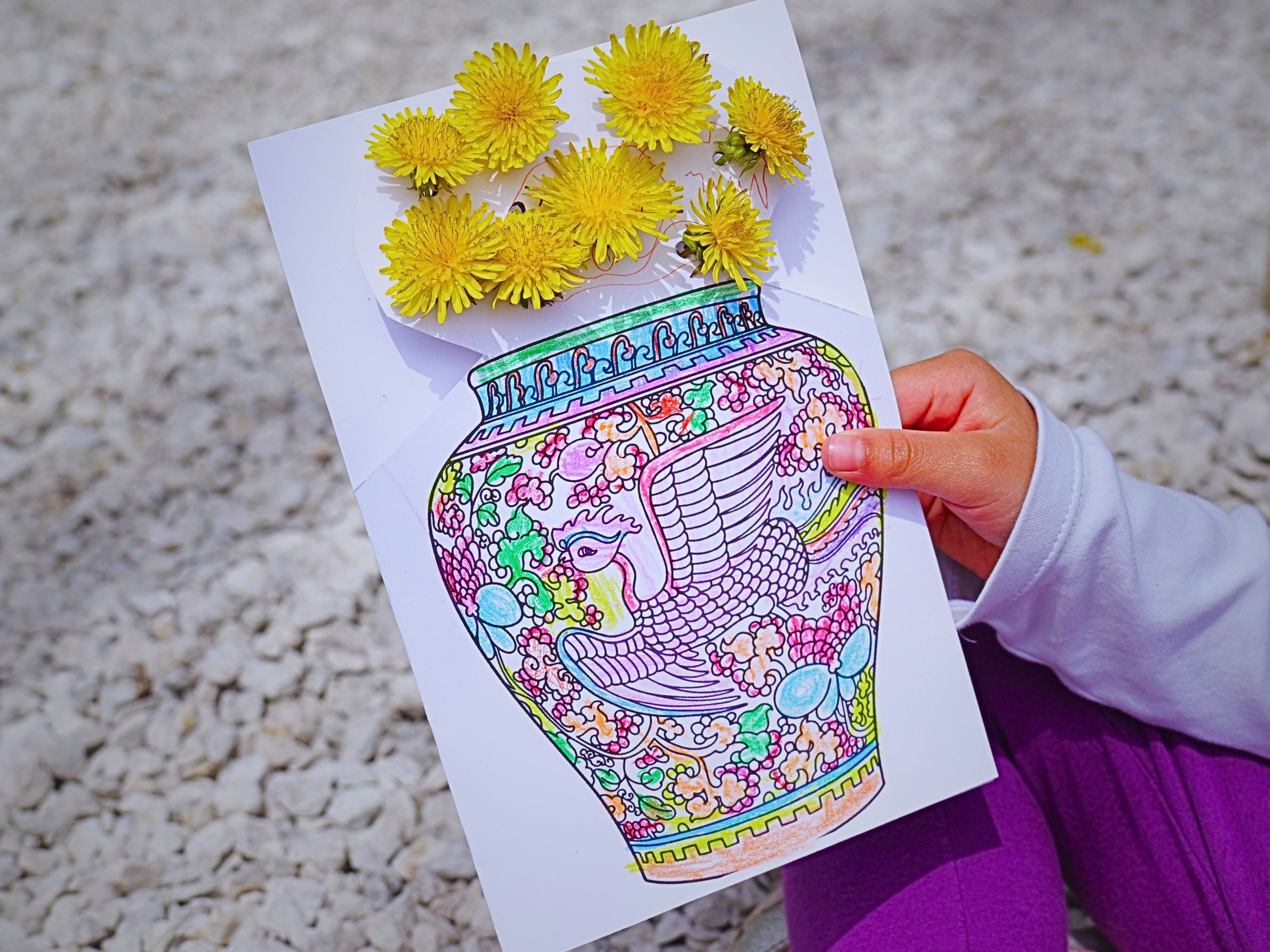 5 Printable Flower Cards, Appreciation Cards, DIY Print and Color ...