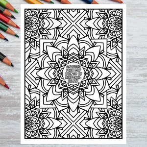 Adulting Coloring Book | Adult Coloring Book | Printable Coloring Pages ...