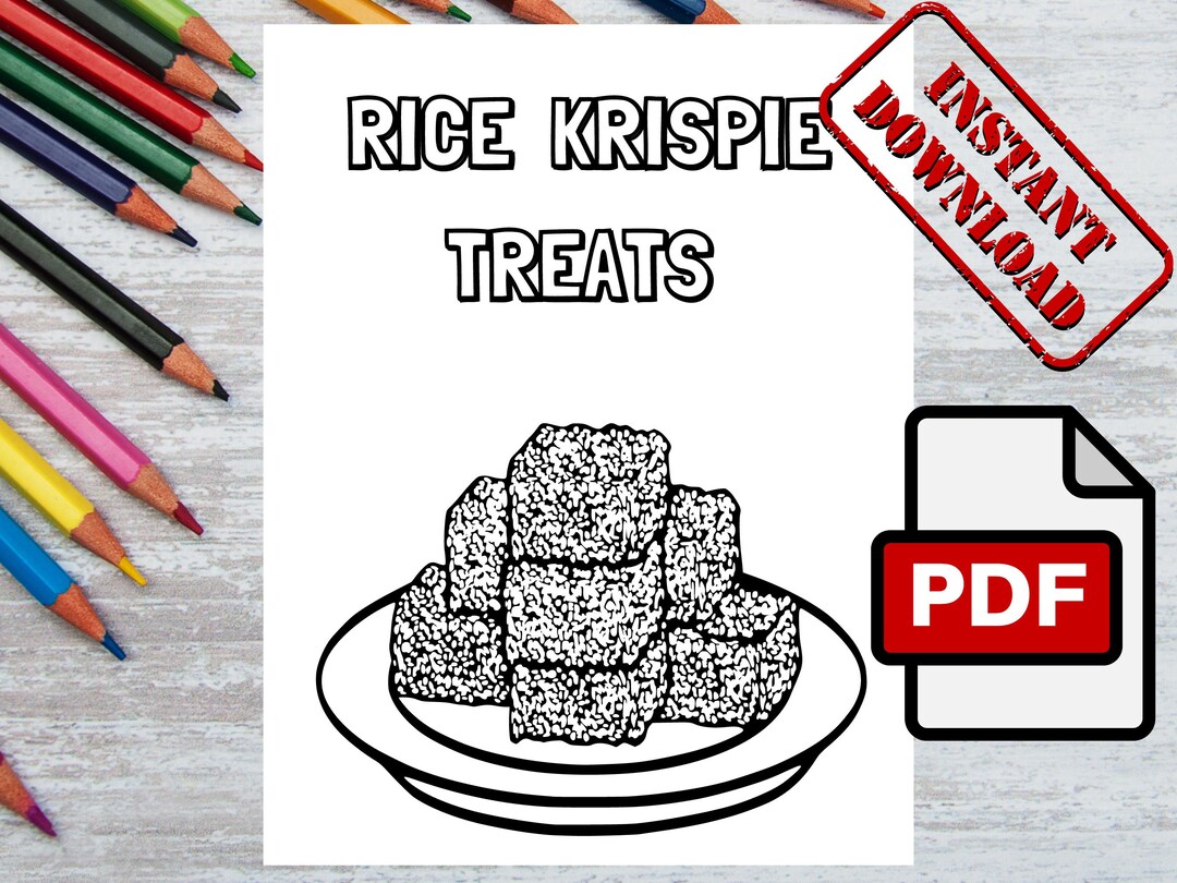 10-page Recipe From My First Coloring Cookbook: Sweet Treat Favorites ...