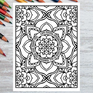 Adulting Coloring Book | Adult Coloring Book | Printable Coloring Pages ...