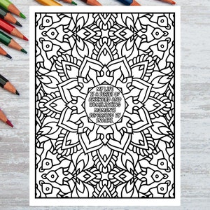 Adulting Coloring Book | Adult Coloring Book | Printable Coloring Pages ...