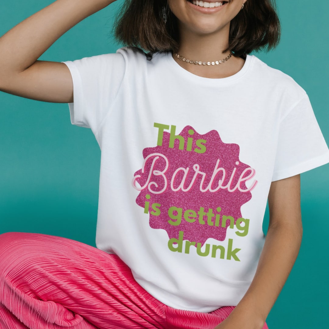 Barbie St. Patricks Day Barbie Drunk Woman Tshirt - Etsy