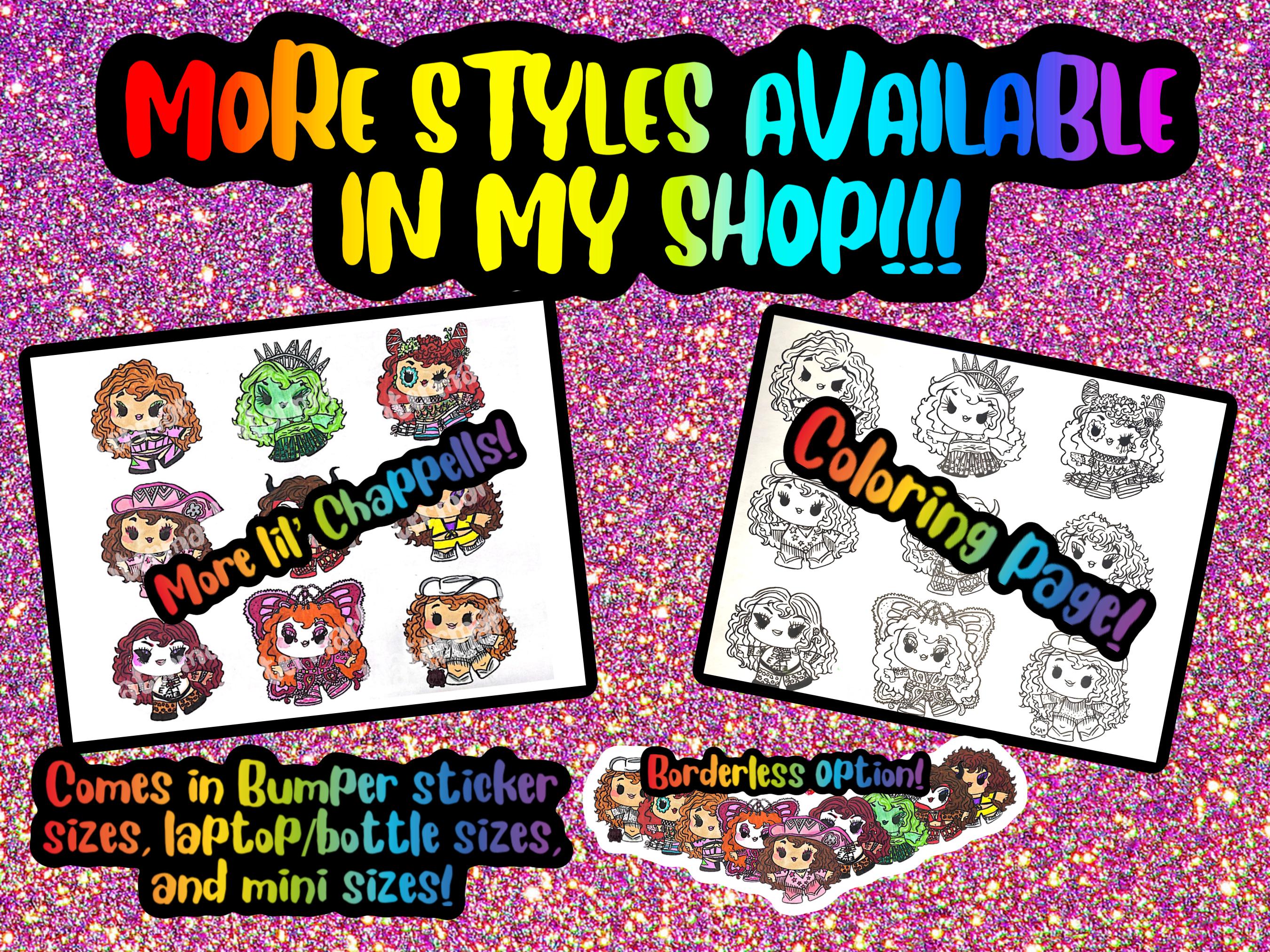 Chappell Roan Coloring Sheet 9 Iconic Costumes Instant Download for ...