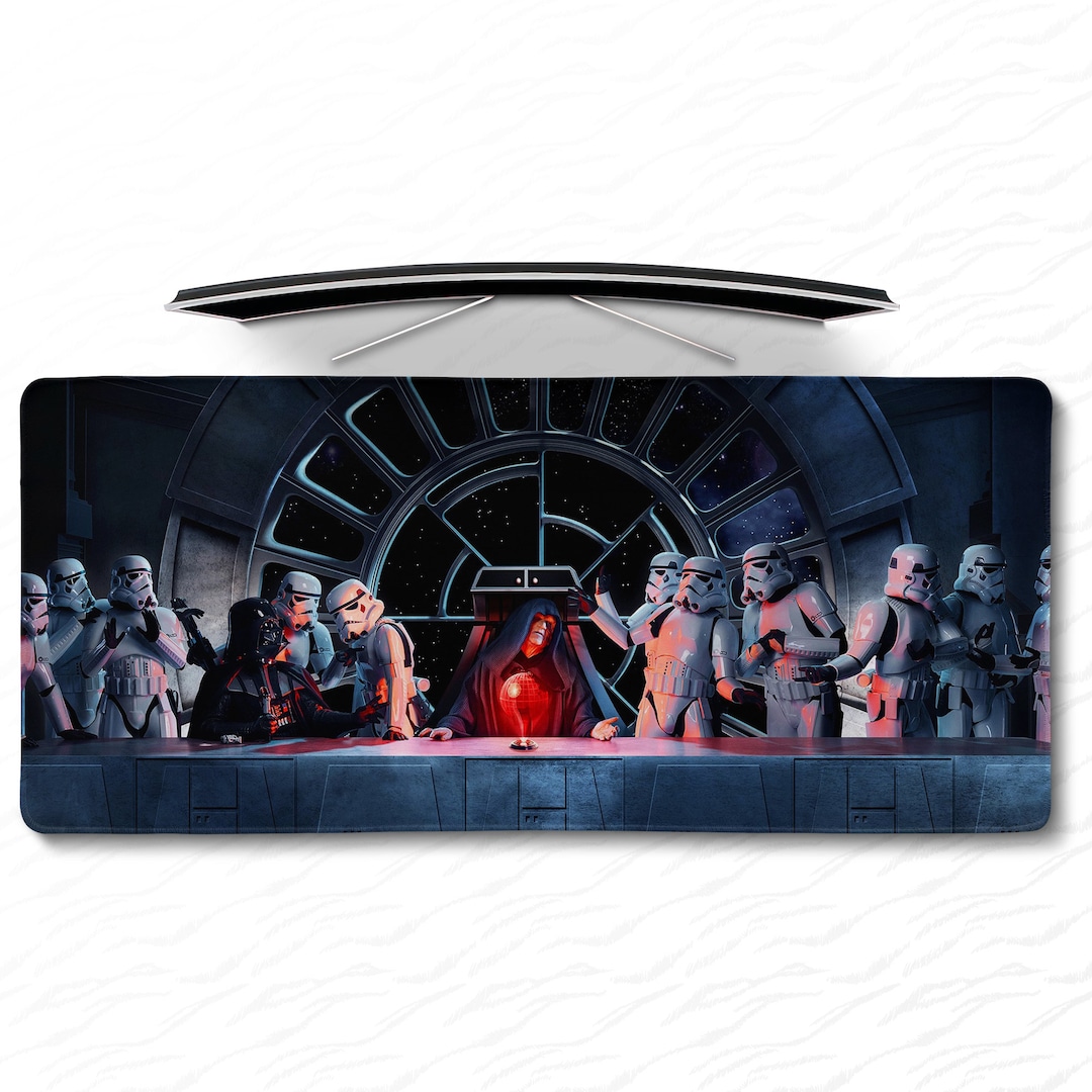 The Last Supper Mouse Pad, Star Wars Movie Extra Large Gaming Desk Mat ...