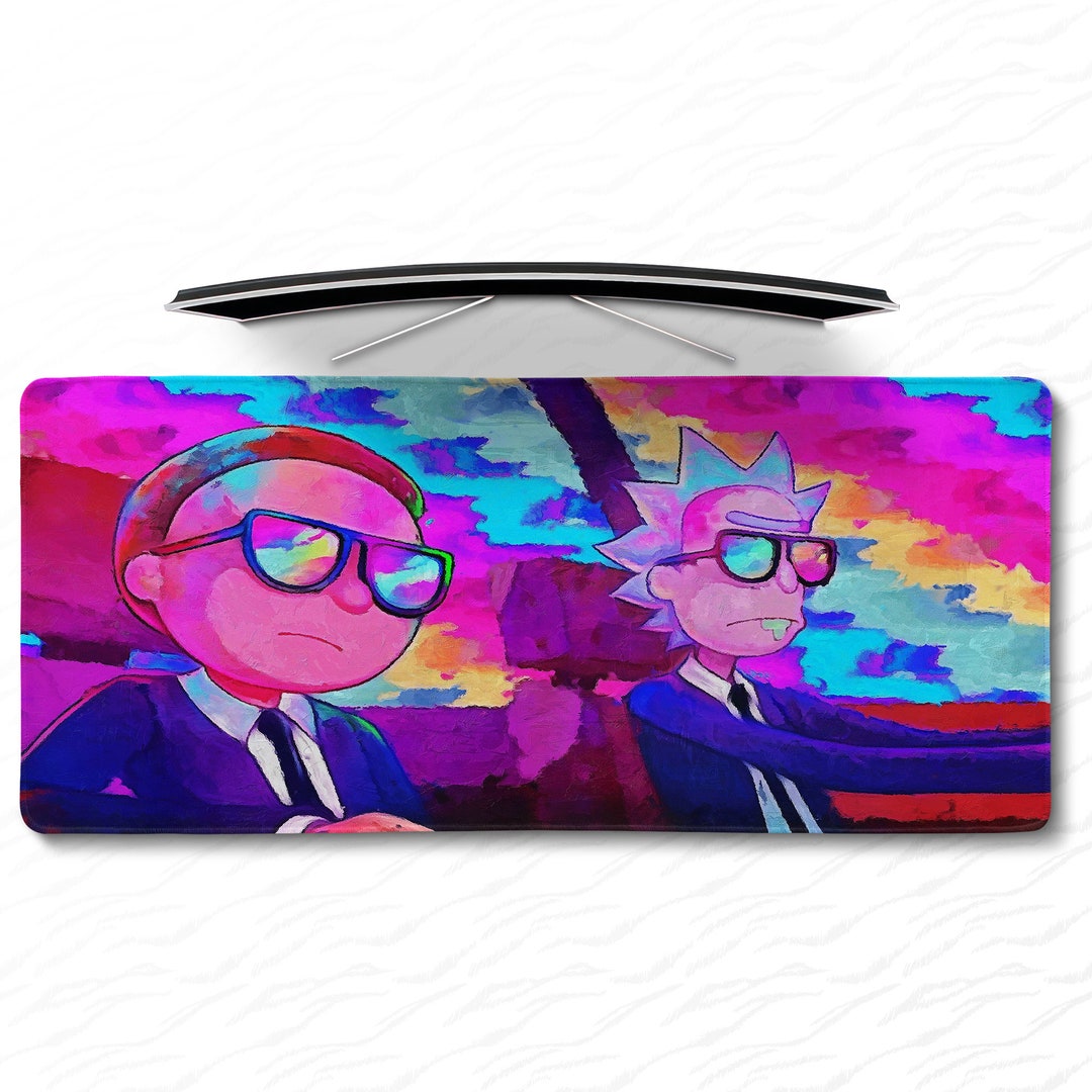 Rick and Morty Gaming Mouse Pad, Cartoon XXL Extra Large Desk Mat ...