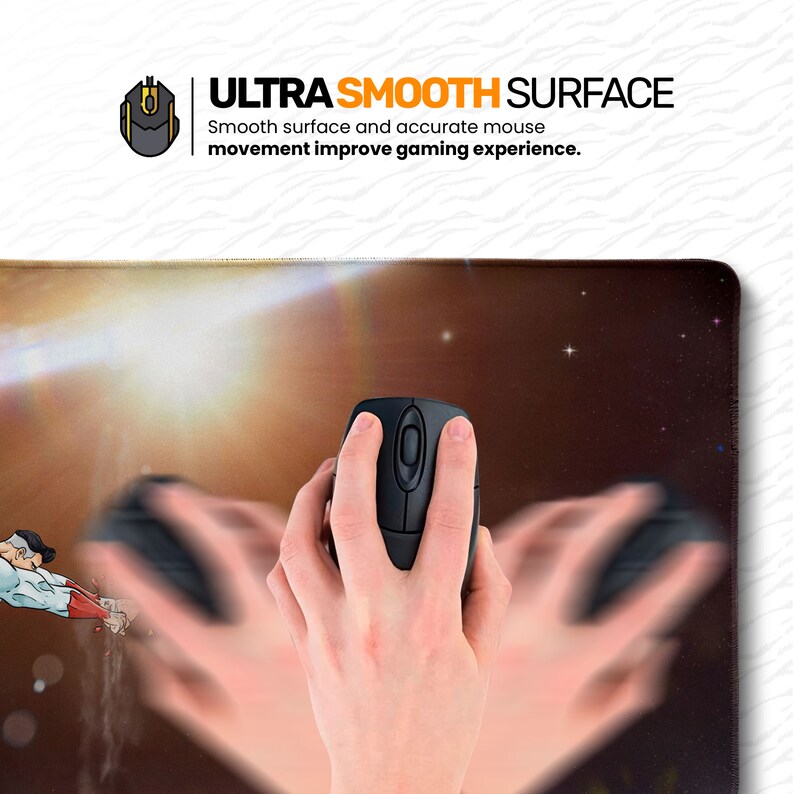 Omni Man Vs Invincible Fight Desk Mat, Gaming XXL Mouse Pad, Comic ...