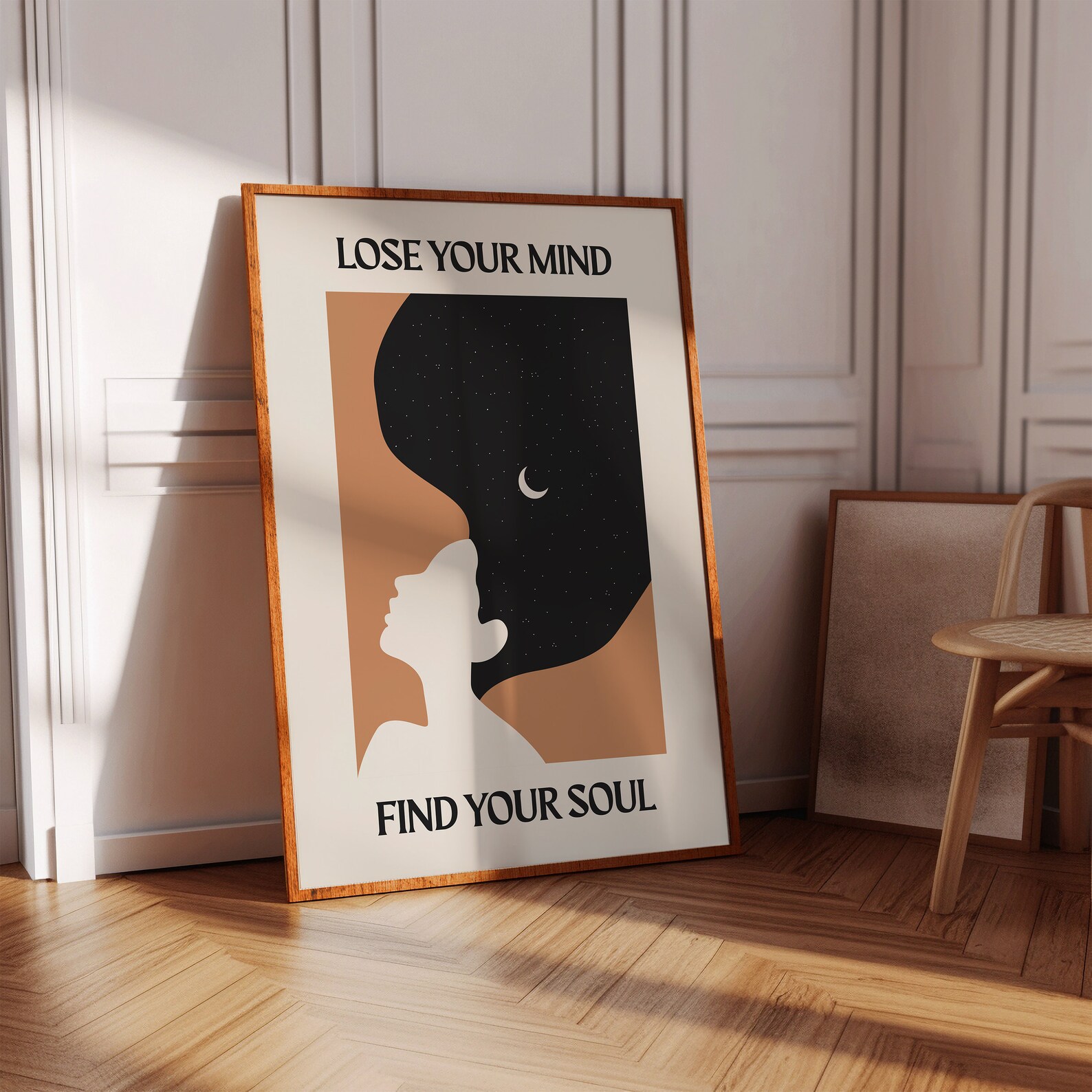 Spiritual Wall Art, Mind Body Soul Poster, Aesthetic Aura Energy Decor ...