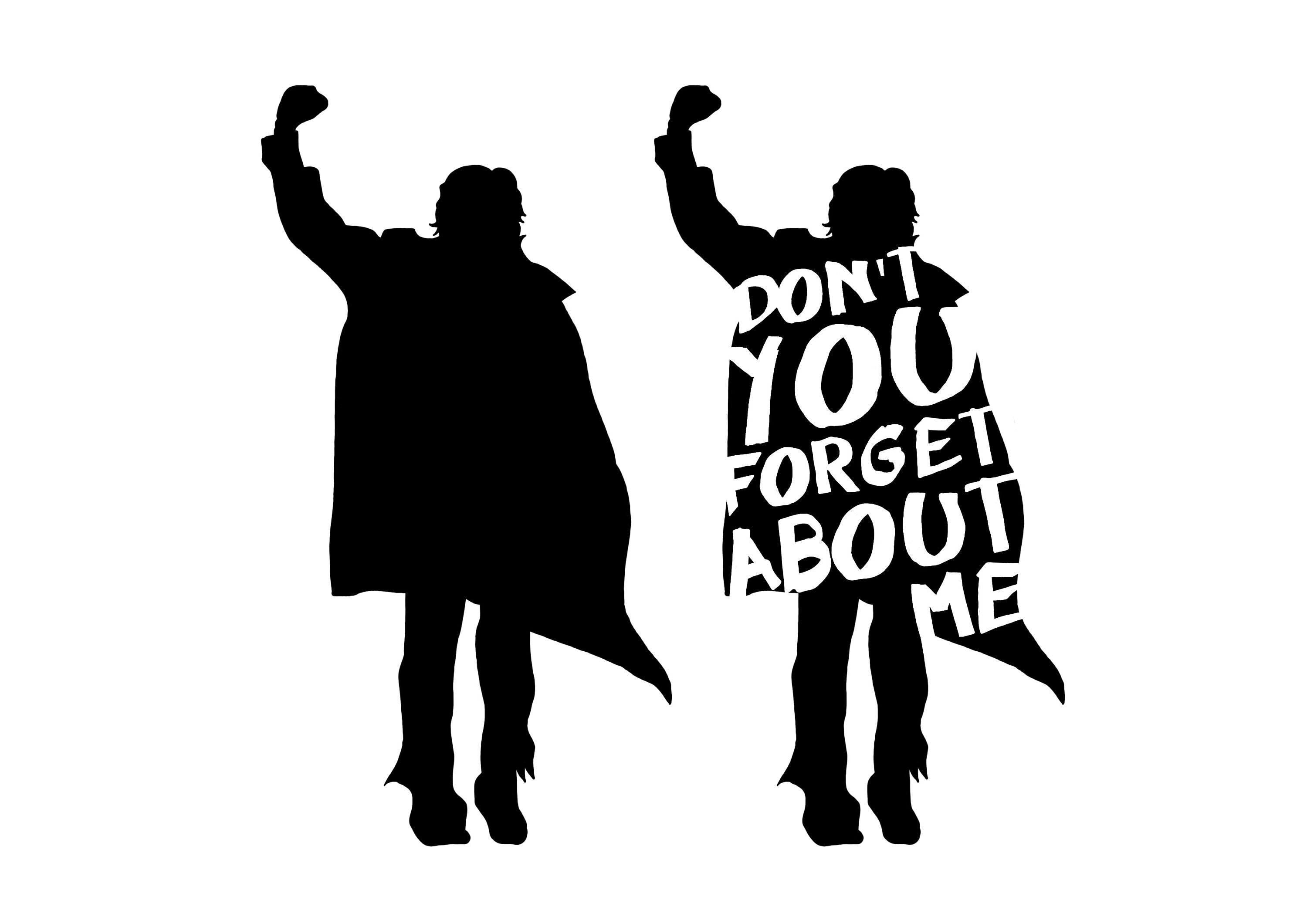 Breakfast Club SVG, Png, Pdf, Jpg, Don't You Forget About Me Song Lyric ...