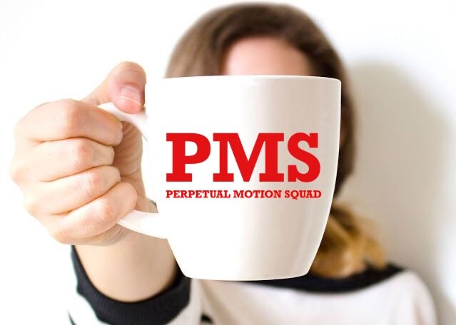 PMS Svg, Jpg, Pdf, Png, Perpetual Motion Squad Logo From the Big Bang ...
