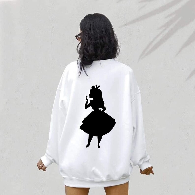 Alice Svg, jpg, pdf, png, Alice Outline, Alice Wonderland, Alice ...