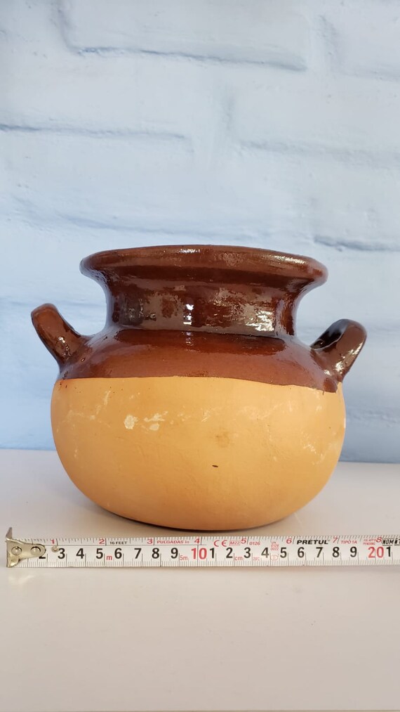 Large Mexican Clay Pots Authentic Mexican Terracotta Cazuela Pot