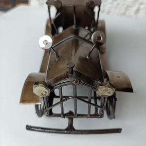 Vintage Metal Model 7in - Metal Car - Old Model - Toy Collector Item ...