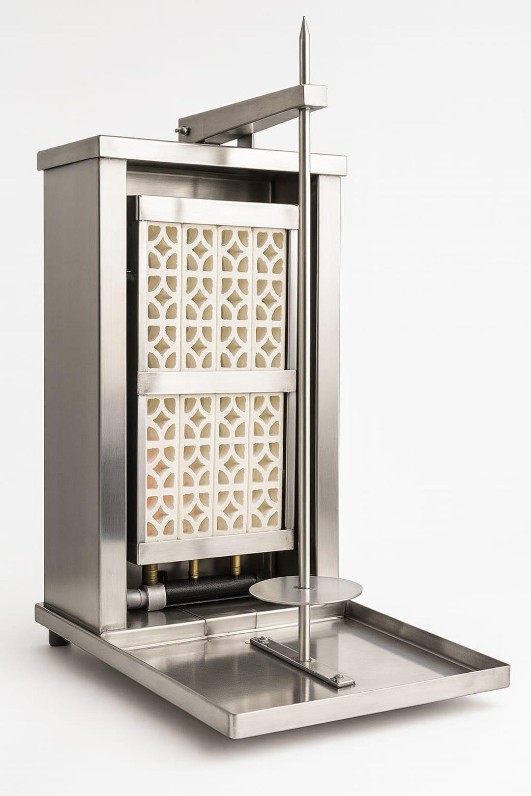 Heavy-duty Stainless Steel Al Pastor Trompo | Commercial Rotary ...