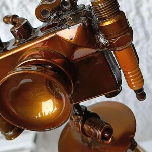 Art Metal Spark Plug Camera Old Camera Mechanical Film Camera Camera ...