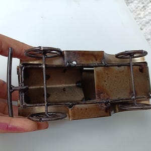 Vintage Metal Model 7in - Metal Car - Old Model - Toy Collector Item ...
