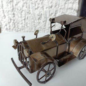 Vintage Metal Model 7in - Metal Car - Old Model - Toy Collector Item ...