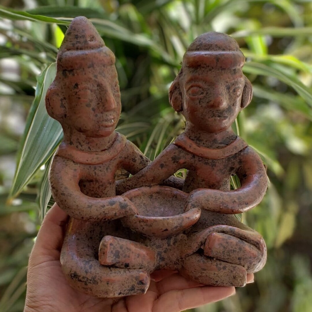 Ancient Aztec Couple, Couple Meditation, Palo Santo Copal Burning Bowl ...