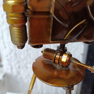 Art Metal Spark Plug Camera Old Camera Mechanical Film Camera Camera ...