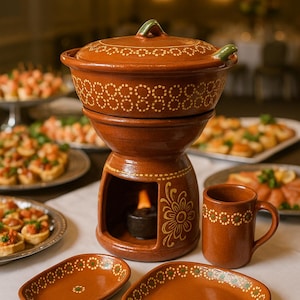 Mexican Clay Anafre Food Warmer - Etsy