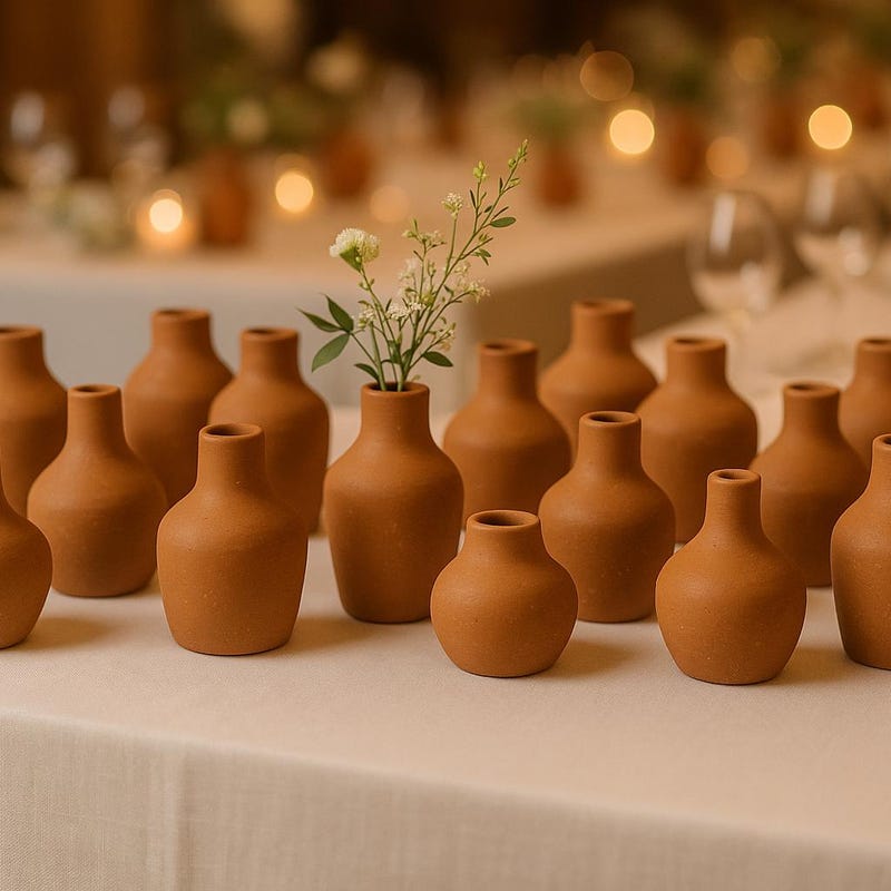 Paper Clay Vase - Etsy