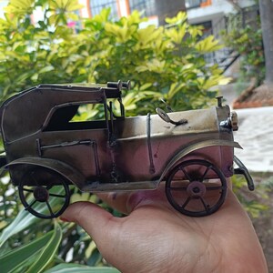 Vintage Metal Model 7in - Metal Car - Old Model - Toy Collector Item ...