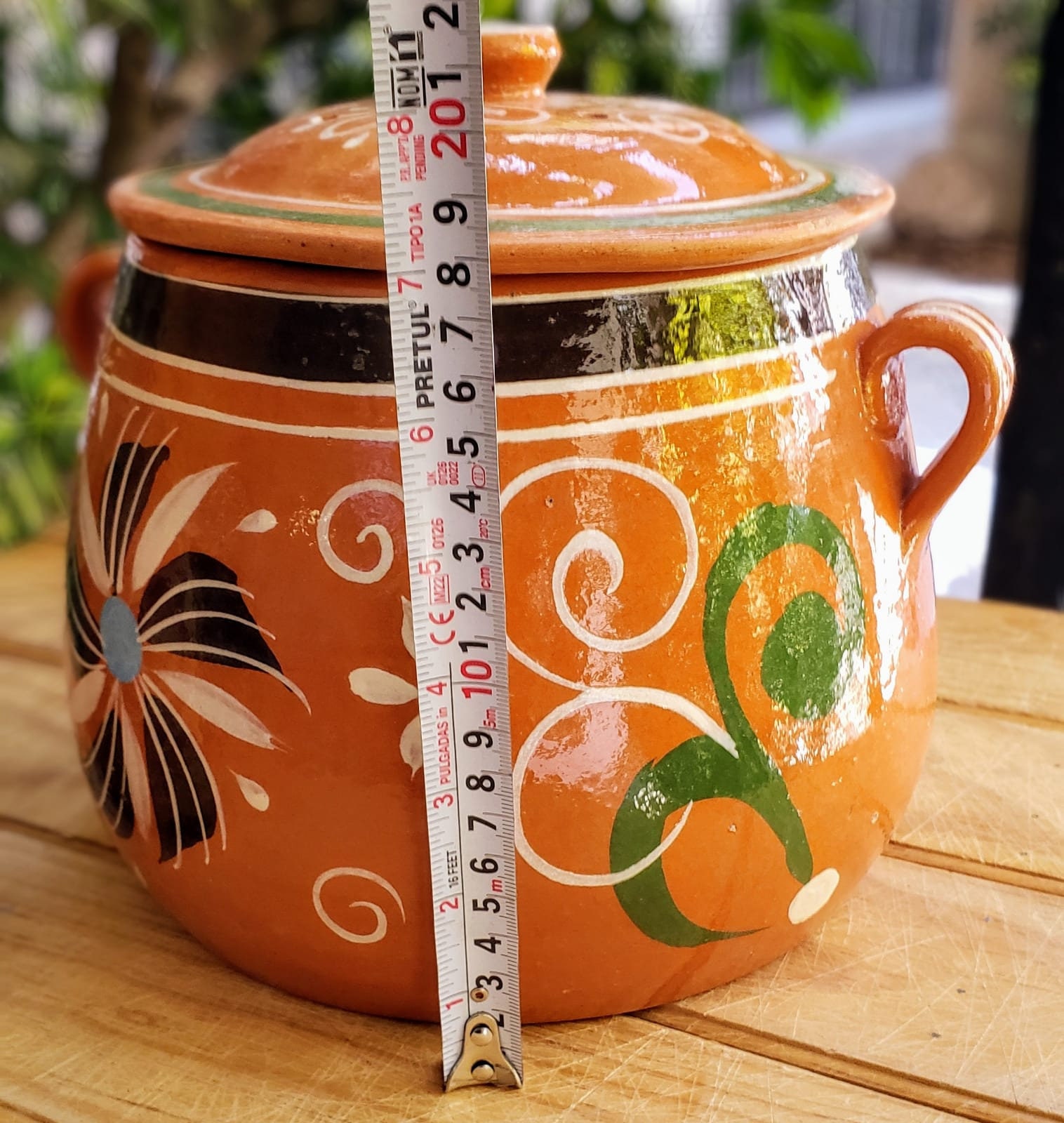 Anafre Heavy-duty Set, Lead-free Bean Pot, Mexican Clay Heater, Food ...