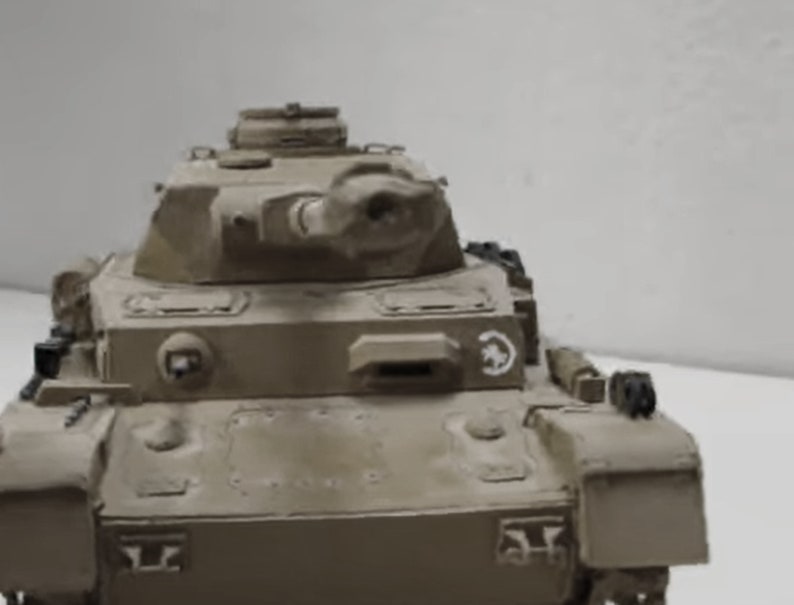 Papercraft Kit Panzer IV Tank 3d Paper Model Crafting Kit PDF Plans to ...