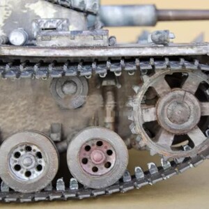Papercraft Kit Sturmgeschütz III Stug III Tank 3d Paper Model Crafting ...