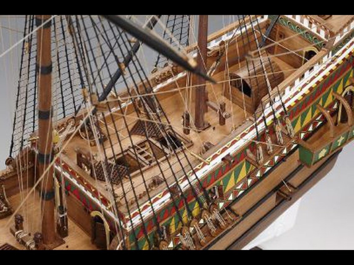 Papercraft Kit HMS Revenge Frigate 3d Paper Model Crafting Kit PDF ...