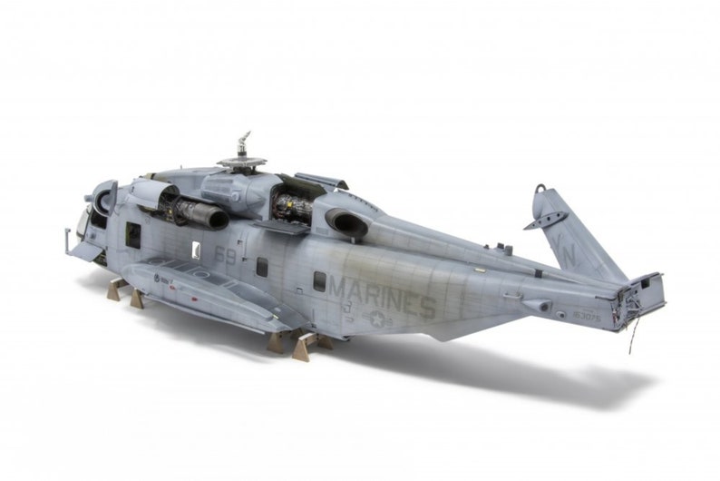 Papercraft Kit CH-53 Sea Stallion Helicopter 3d Paper Model Crafting ...