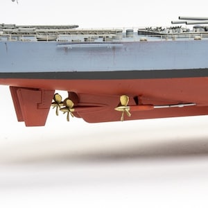 Papercraft Kit USS Missouri Battleship 3d Paper Model Crafting Kit PDF ...