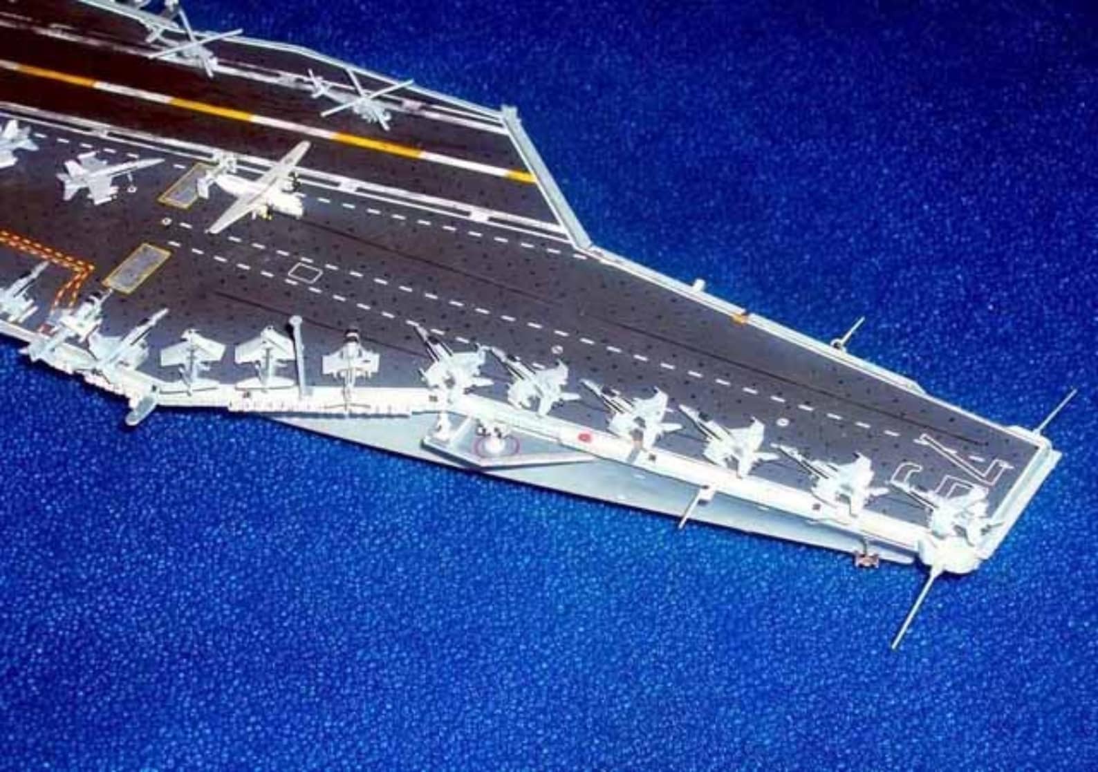 Papercraft Kit USS Harry S Truman Aircraft Carrier 3d Paper Model ...