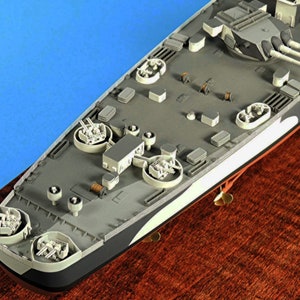 Papercraft Kit USS Alaska Cruiser 3d Paper Model Crafting Kit PDF Plans ...