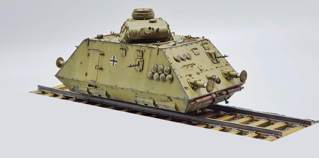 Papercraft Kit Armoured Trolley Steyr 3d Paper Model Crafting Kit PDF ...